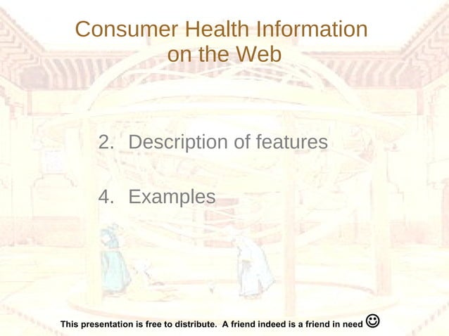 consumer health information on the internet | PPT