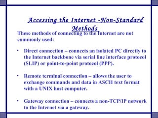 Overview of Internet | PPT