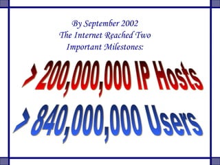 Overview of Internet | PPT