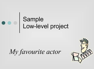 INTERNET BASED PROJECT WORK | PPT