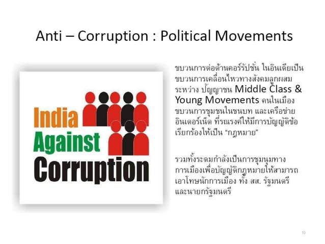Internet based & anti – corruption movements | PPT