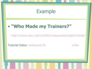 Internet based project work | PPT