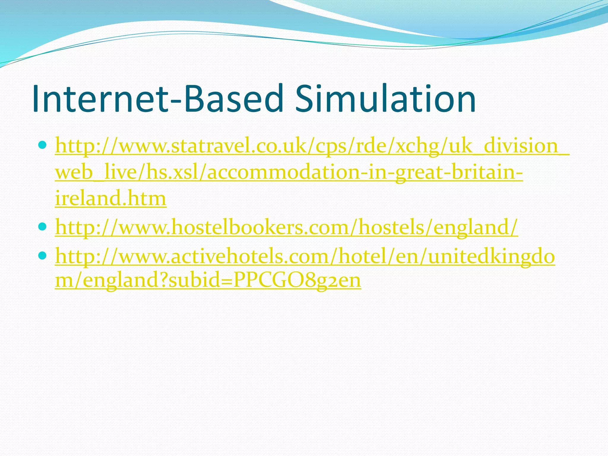 Internet based project works | PPTX