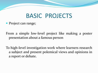 Internet based project works | PPT