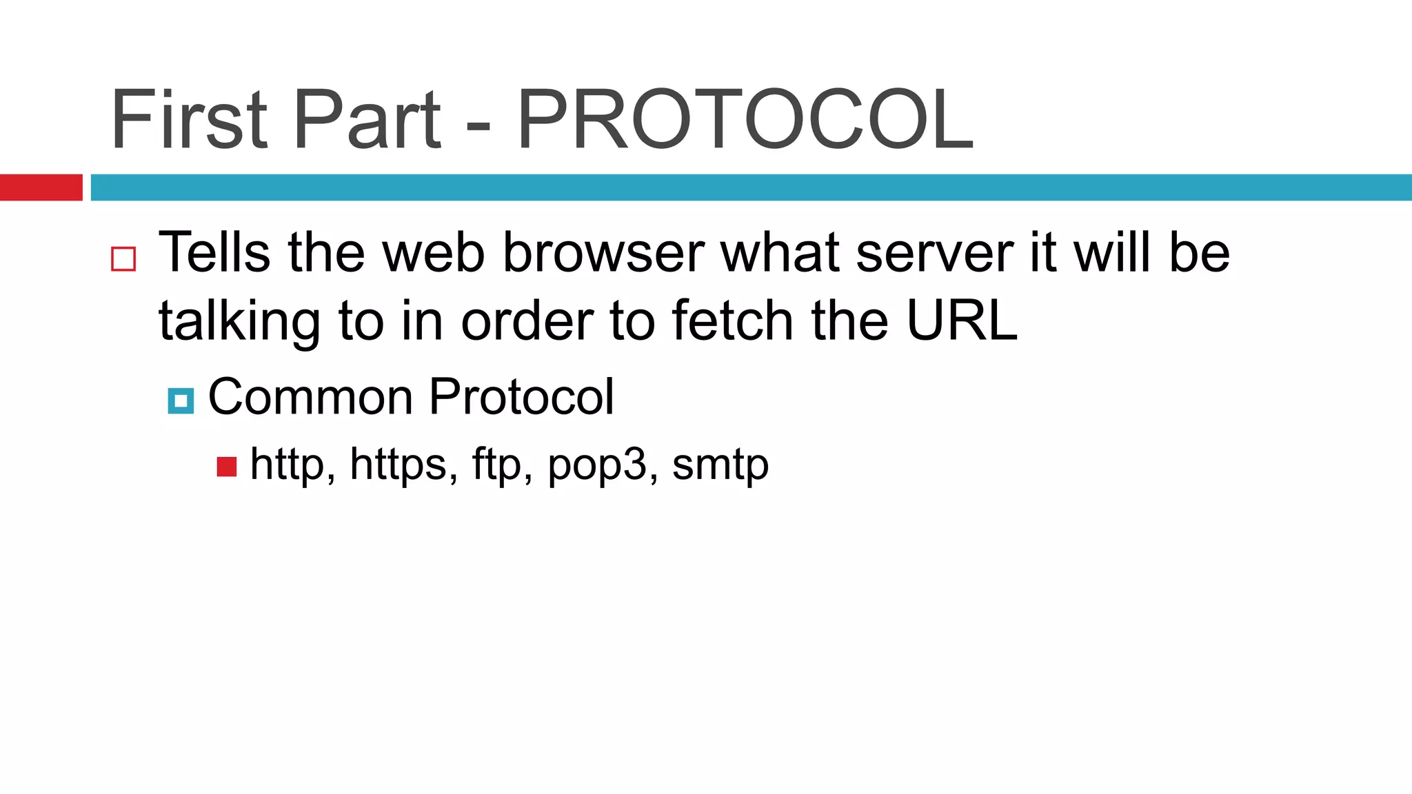 Internet basics | PPTX