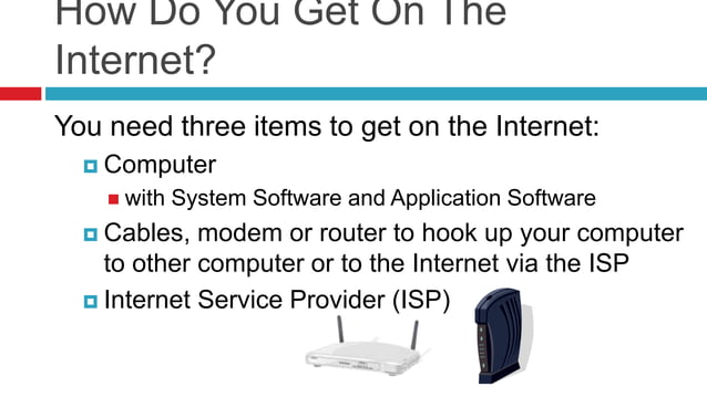 Internet basics | PPTX | Internet for Beginners | Internet