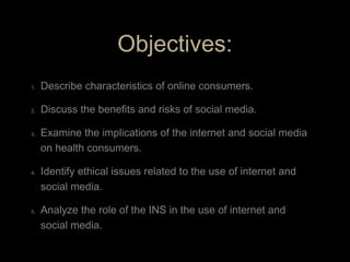 Internet consumers ppt | PPT