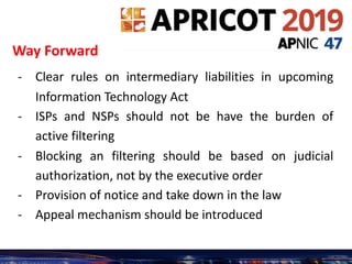 Internet Content Blocking and Filtering: Challenges and Way Forward | PDF