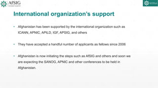 Internet eco-system-afghanistan-a.-khalil-azizi-at-af sig-2017-by ...