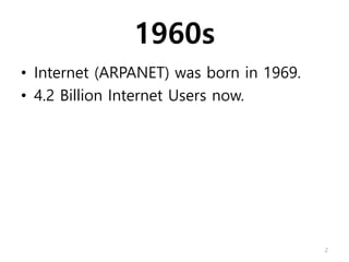 Internet History Projects | PPT