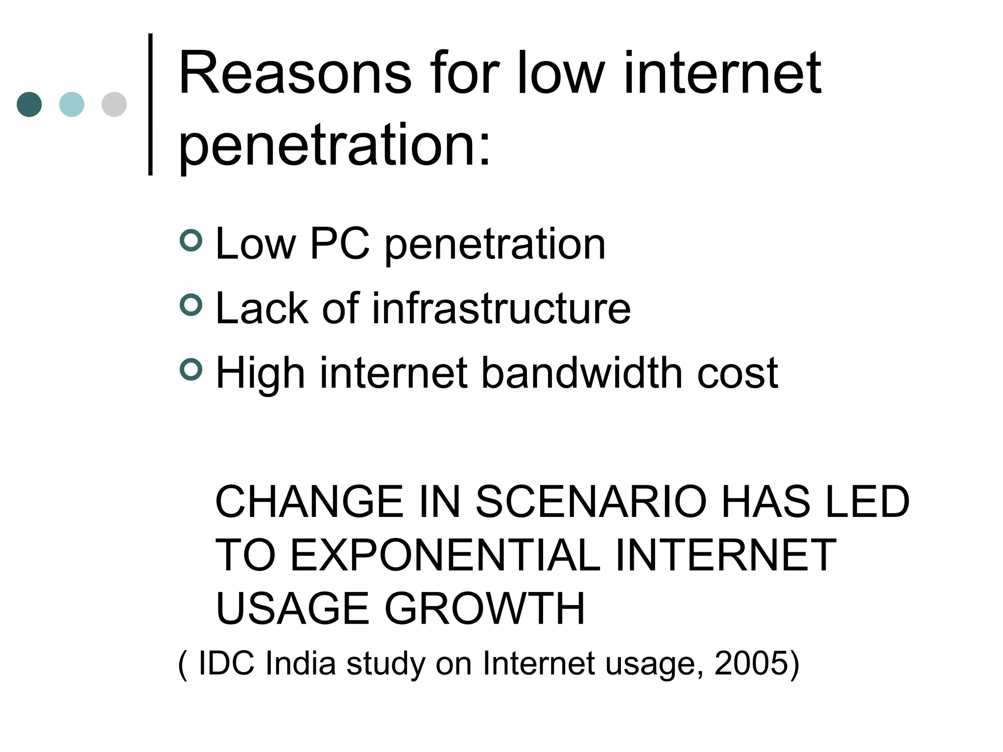 Internet in India | PPT