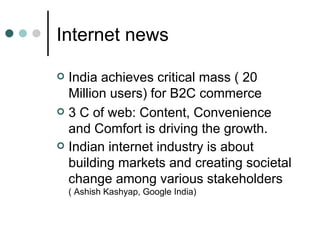 Internet in India | PPT