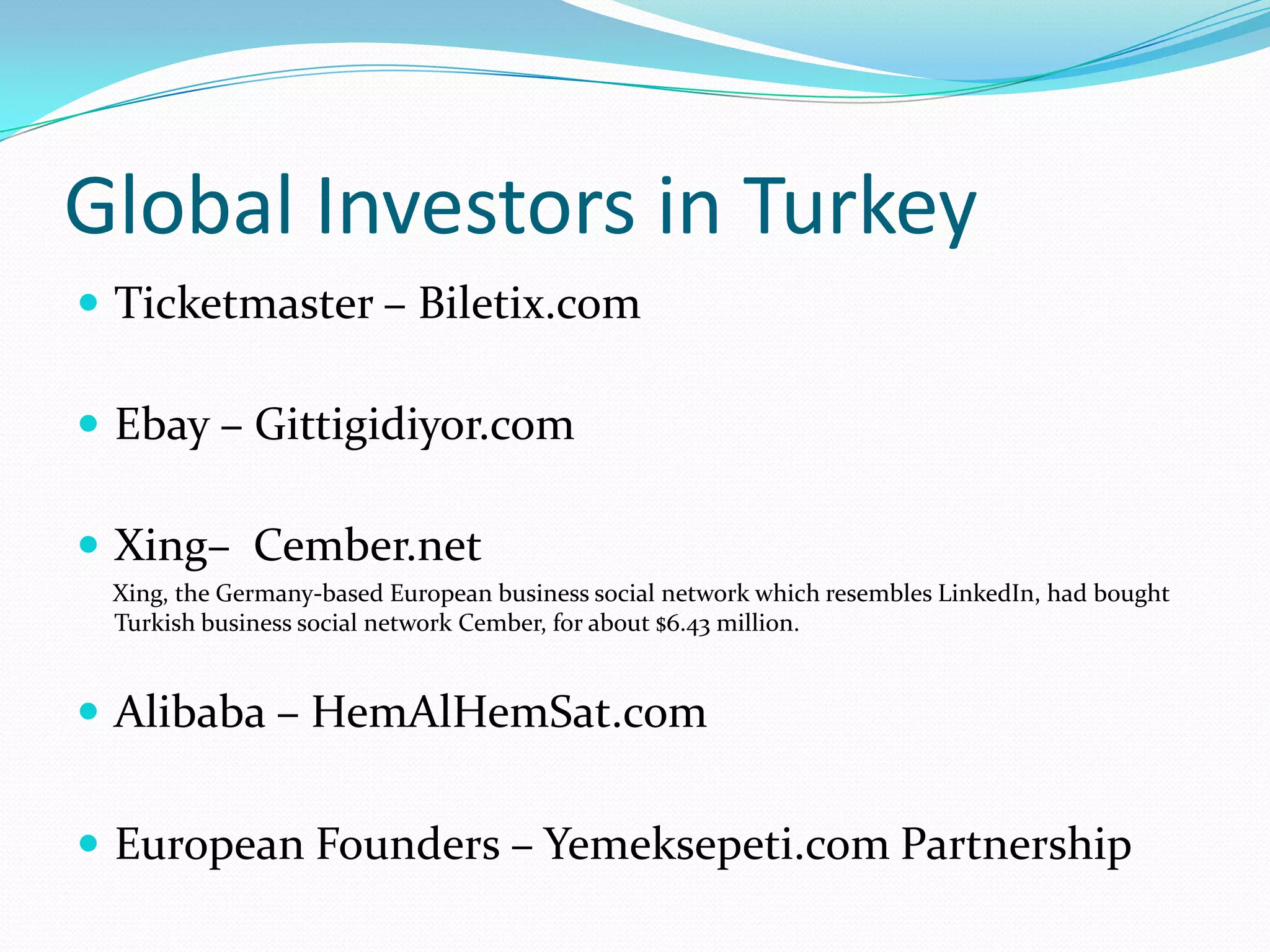 Internet Industry In Turkey And Turkish Blogosphere | PPTX