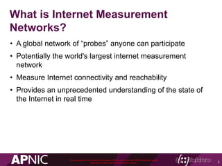 Internet Measurement Network | PPT