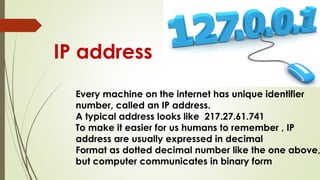 Internet protocol | PPTX | Internet | Computing