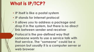 Internet protocol | PPTX | Internet | Computing