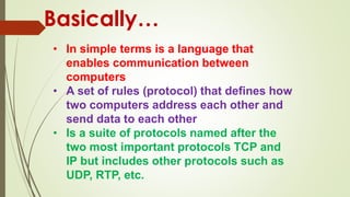 Internet protocol | PPTX | Internet | Computing
