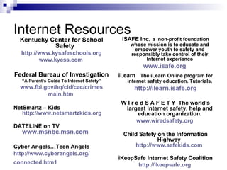 Internet Safety for Your Child | PPT
