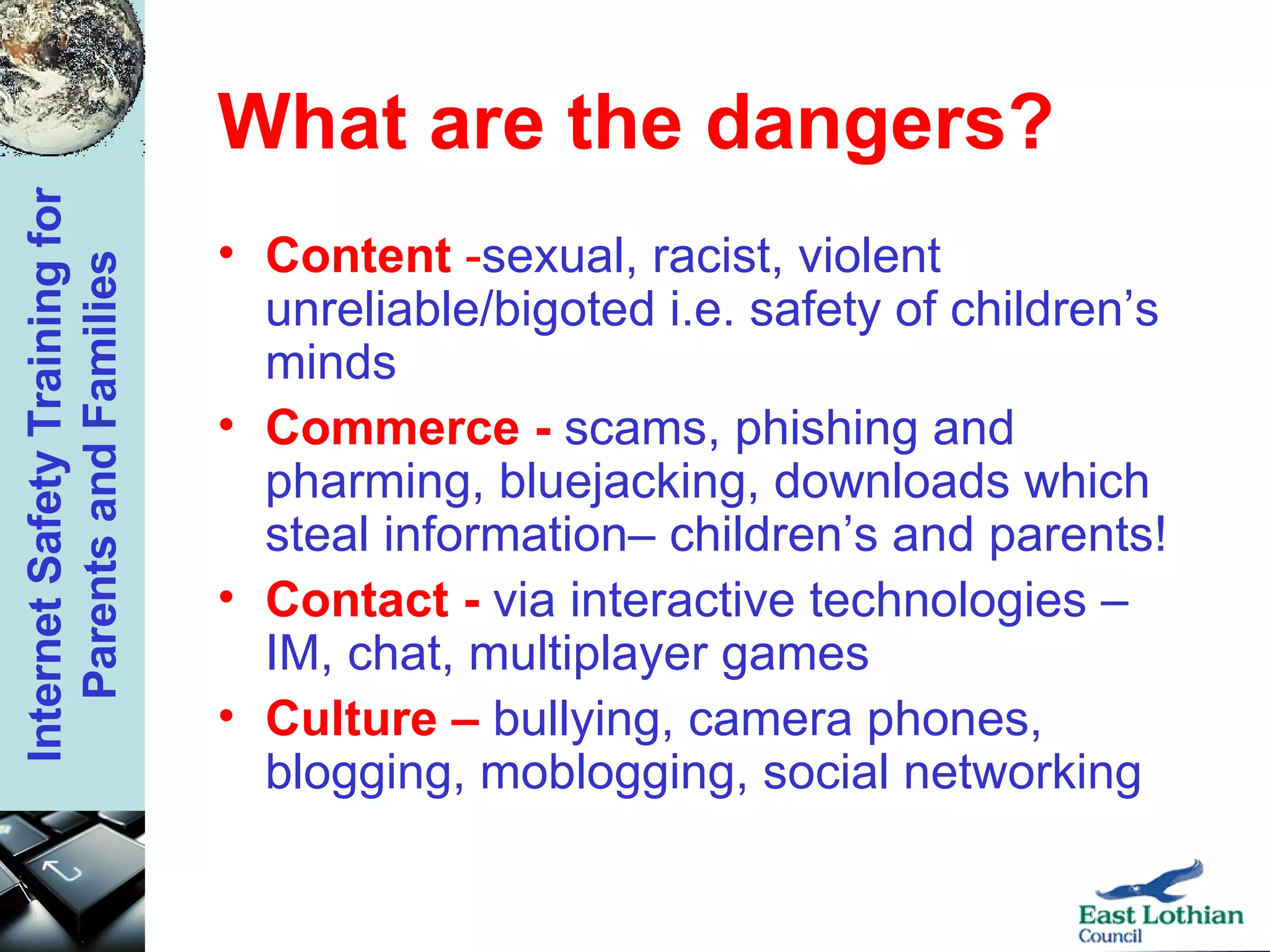 Internet Safety Keypoints Handout | PPT