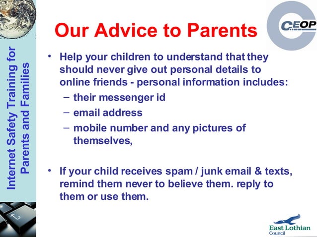 Internet Safety Keypoints Handout | PPT