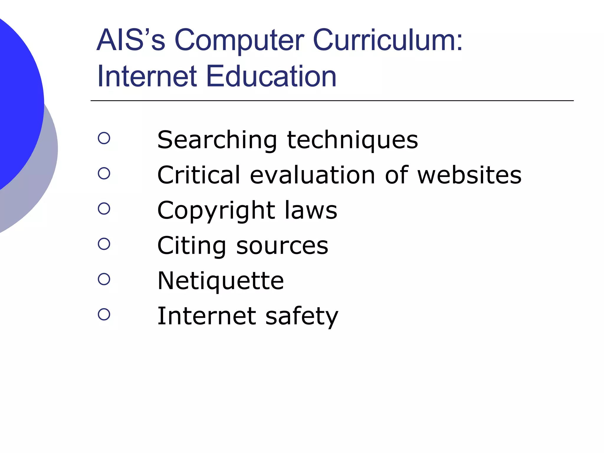Internet Safety Parent Presentation | PPT