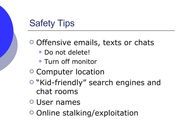 Internet Safety Parent Presentation | PPT