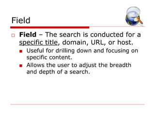 Internet search-methods | PPT