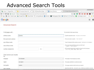Internet search-methods | PPT