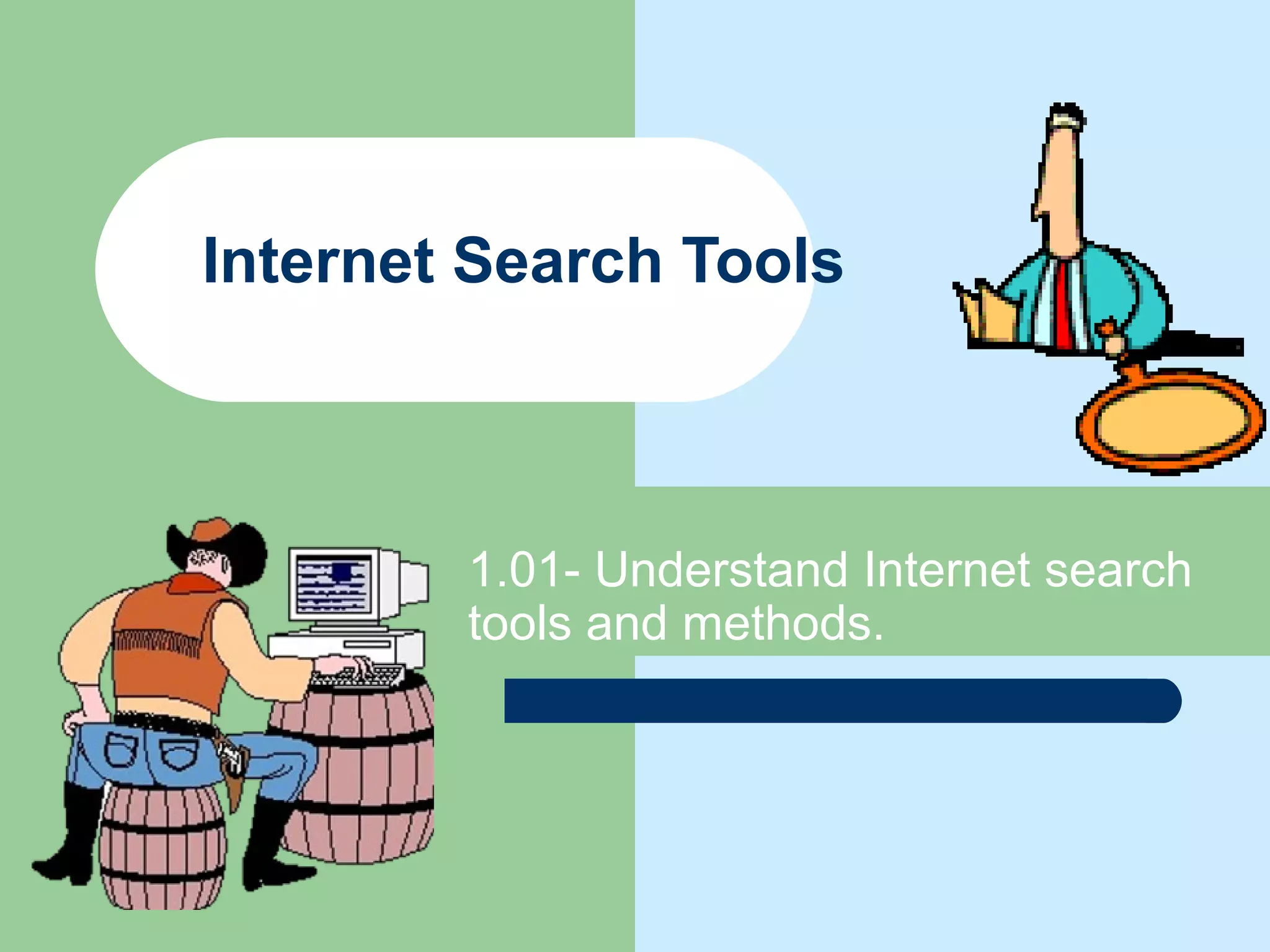 Internet search-tools | PPT