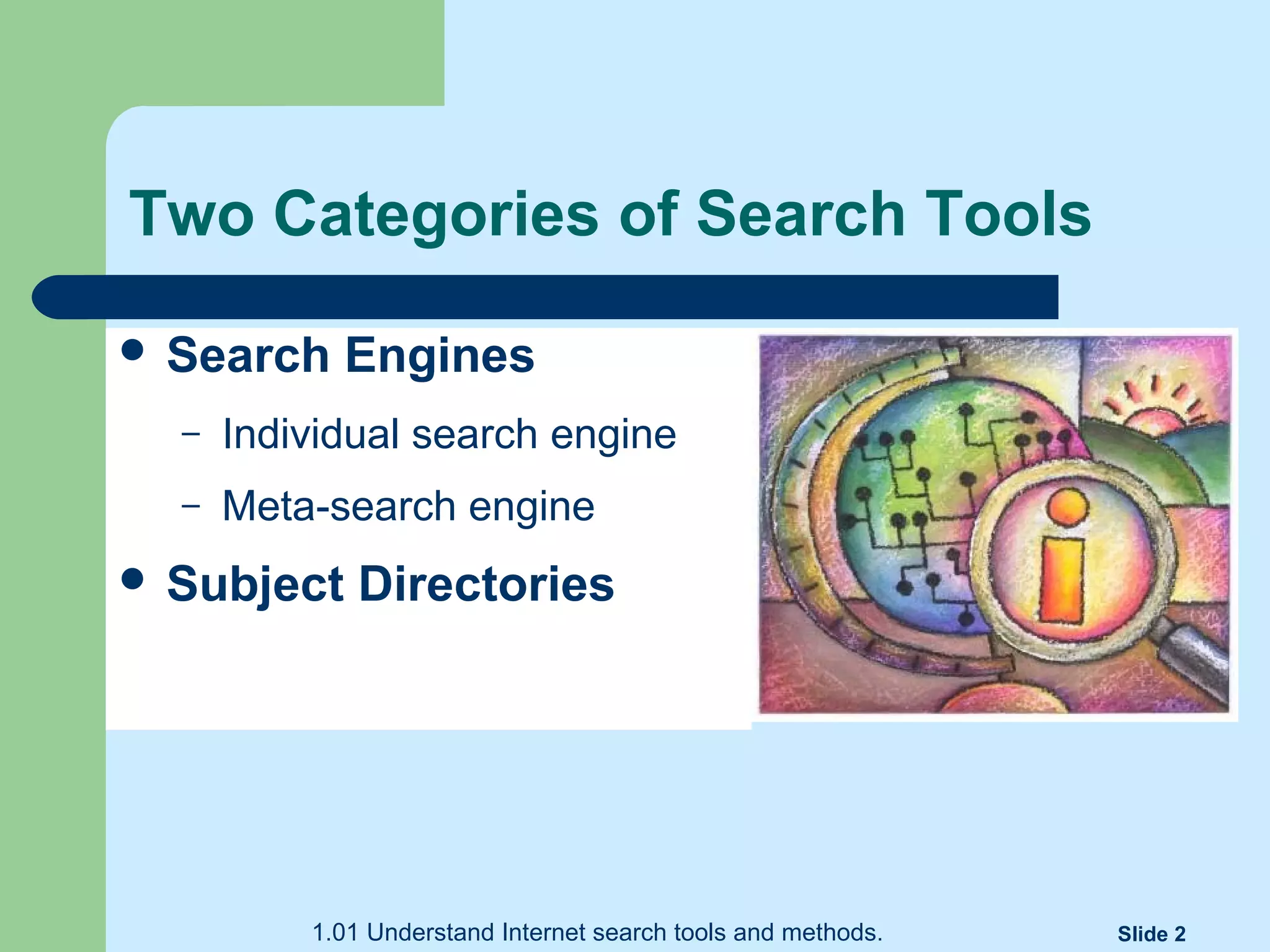 Internet search-tools | PPT