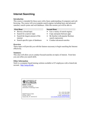 Internet searching | PDF