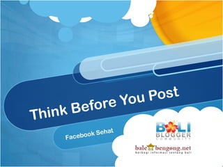 Internet sehat untuk Siswa Sekolah | PPTX