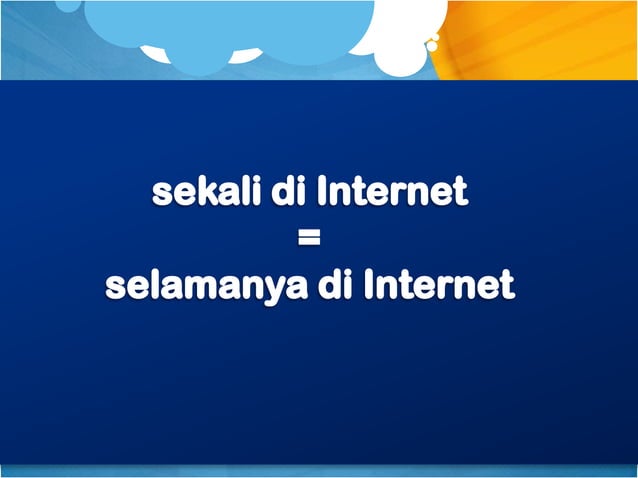 Internet sehat untuk Siswa Sekolah | PPTX