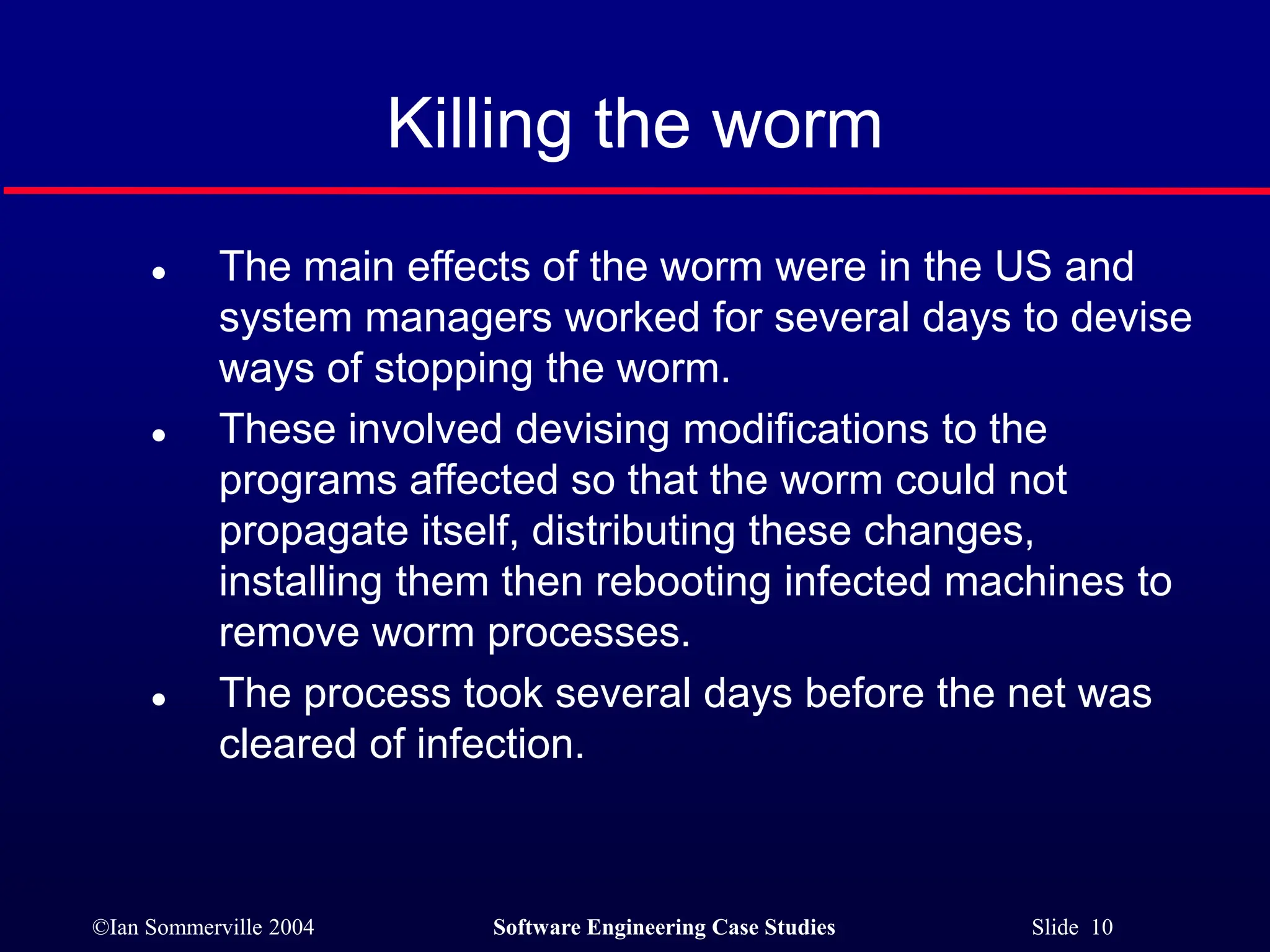 Internet worms definitions and strategies to avoid it. | PPT