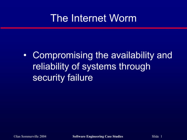 Internet worms definitions and strategies to avoid it. | PPT