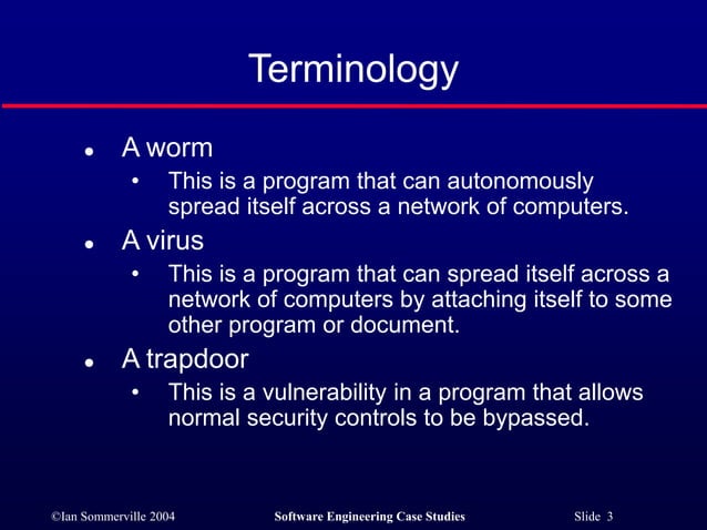 Internet worms definitions and strategies to avoid it. | PPT