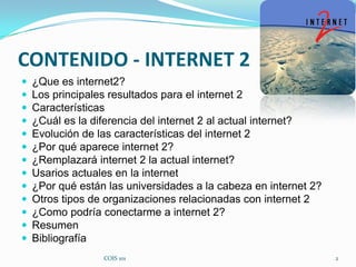 Internet 2 | PPTX | Internet | Computing