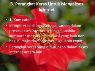 Perangkat untuk mengakses internet | PPTX