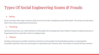 Internet 2.0 Conference Reviews On Social Engineering Scams & Frauds.pptx