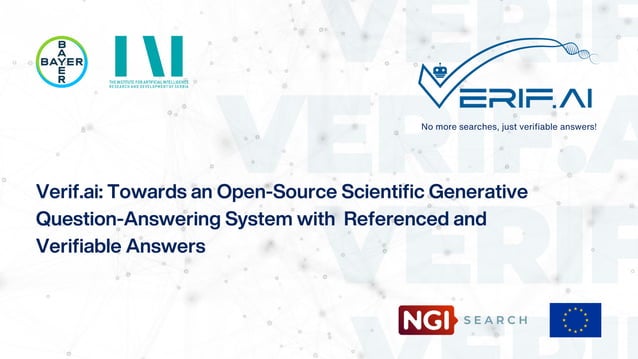 Verif_ai Project Presentation - INTERNET2024 Conference | PPT