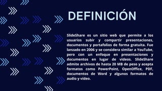 slideshare, definición, importancia y es fácil de usar | PDF
