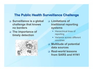 Internet2 and Public Health Surveillance | PPT