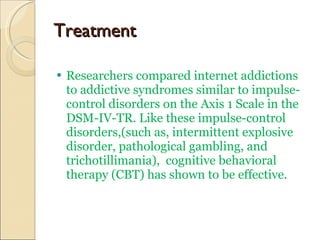 Internetaddiction 090729212917-phpapp02 | PPT
