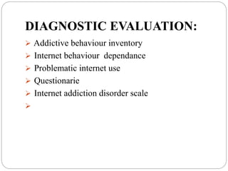 INTERNET ADDICTION.pptx | Physical Therapy | Wellness