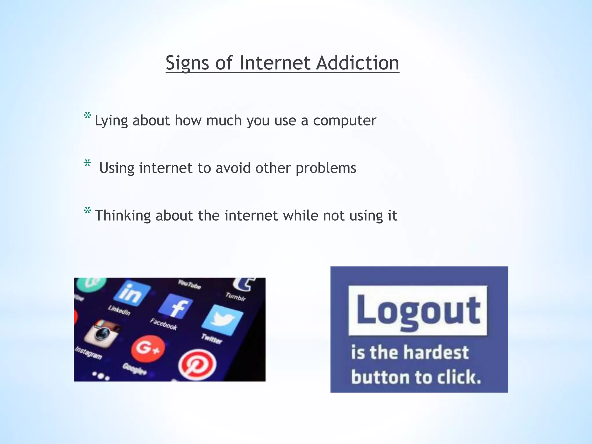Internet addiction kiara wilbur | PPTX | Internet Safety | Parenting