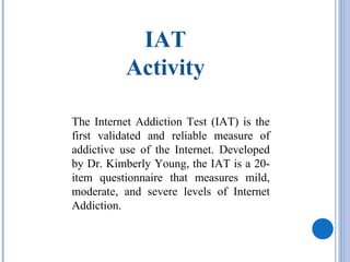 Internet addiction | PPT