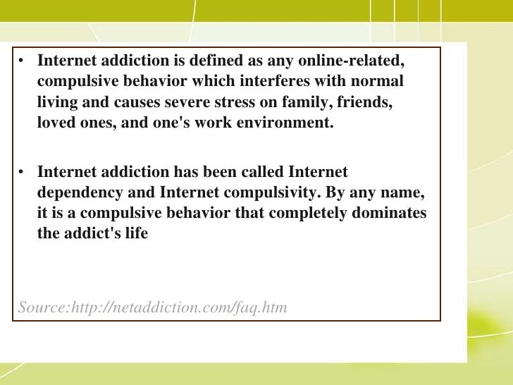 Internet Addiction Presentation