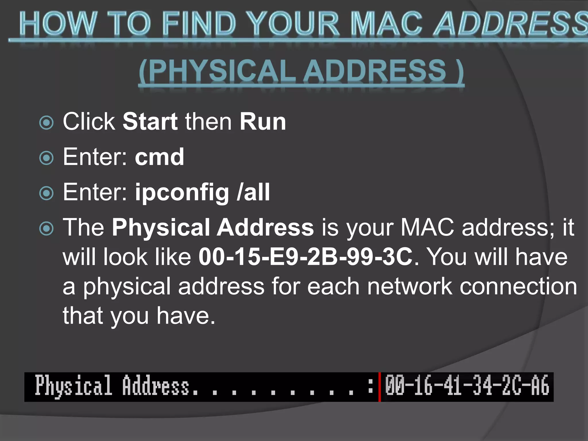 Internet address | PPTX