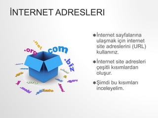 Internet adresleri | PPTX