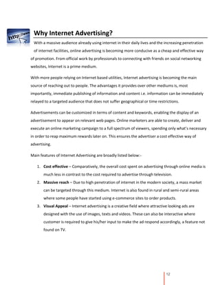 Internet Advertising Report | PDF